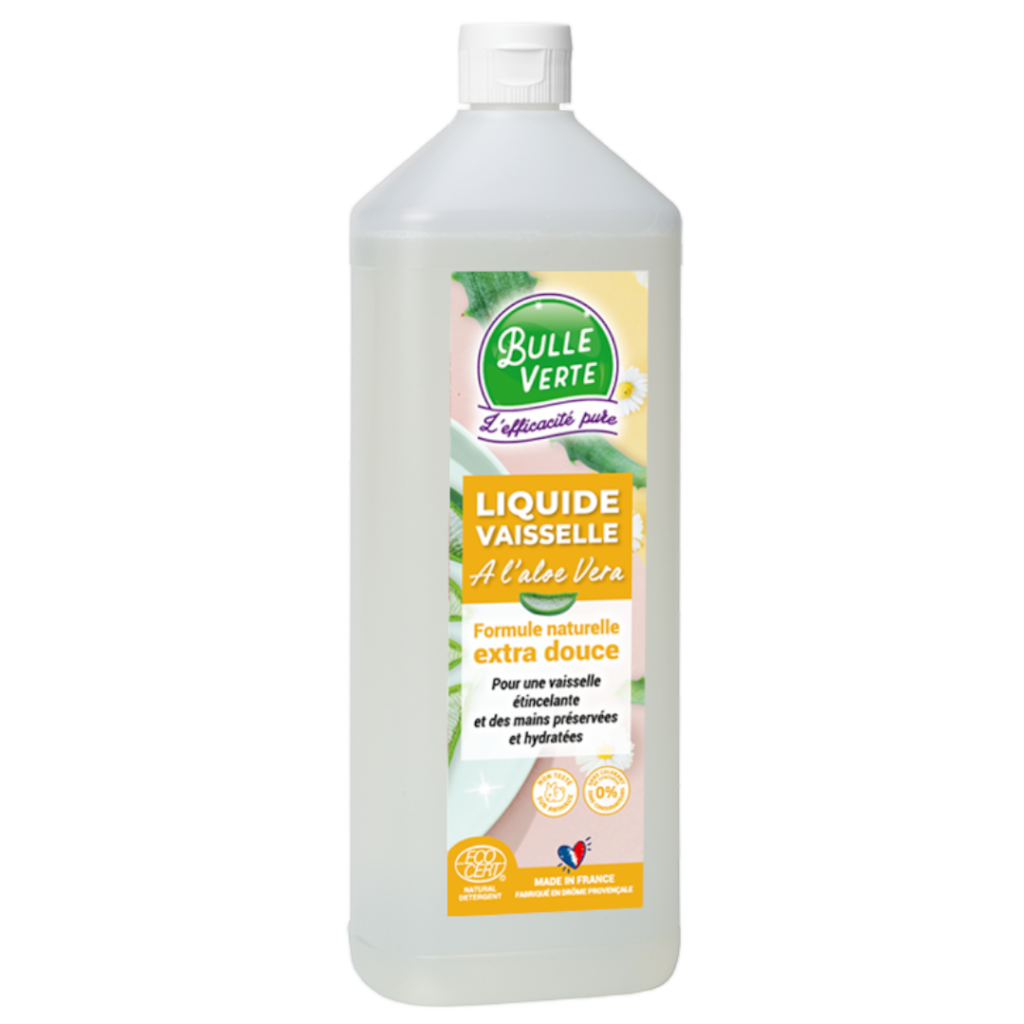 LIQUIDE VAISSELLE ALOE VERA - Bulle Verte
